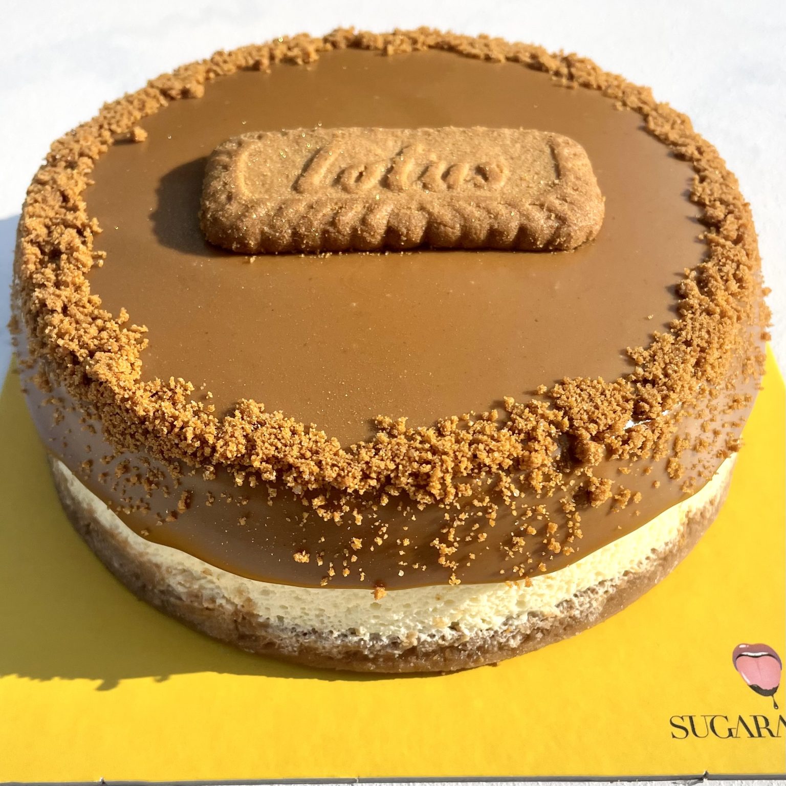 Lotus Biscoff Cheesecake - Sugarama
